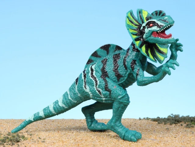 DINO VALLEY BLUE DILOPHOSAURUS 3.5" Rare Dinosaur Mini Figurine £9.48 ...