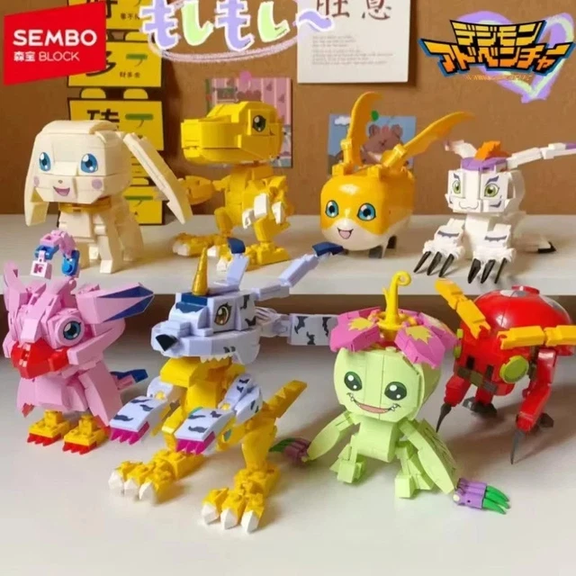 FIGURINE AGUMON SEMBO Block Digimon Bausteine Anime Manga Neuf - SANS ...