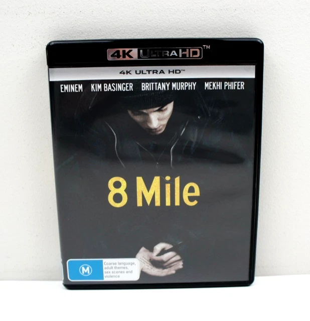 8 MILE 4K Ultra HD Eminem Kim Basinger Meki Phifer 2002 Region All ...