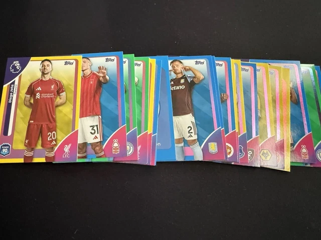 TOPPS 2026 PREMIER League Player Parallel Bundle - 27 Cards £3.66 ...
