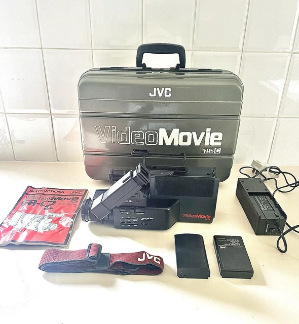 VINTAGE 1980S JVC Video Movie VHS C Camera GR-C2 Great Condition £115. ...
