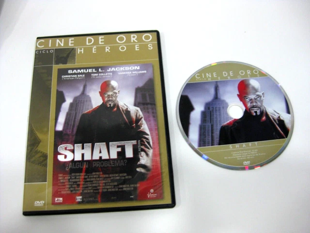 SHAFT DVD SAMUEL L.JACKSON Christiam Bale Toni Collette Vanessa ...
