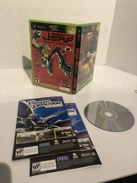JSRF JET SET Radio Future & Sega GT 2002 - Original Xbox - Complete w ...