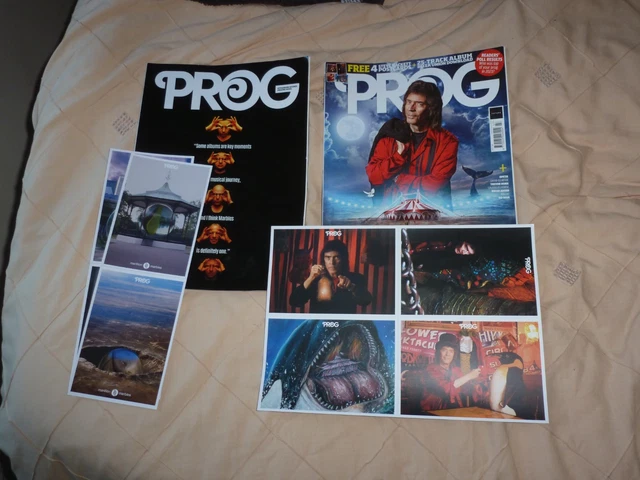 PROG MUSIC MAGAZINES (Steve Hackett, Tangerine Dream, Peter Gabriel ...