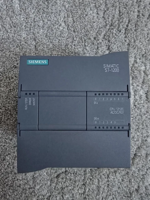SIEMENS SIMATIC PLC S7-1200 CPU 1212C AC/DC/RLY 6ES7 212-1BE40-0XB0 £155.68 - PicClick UK