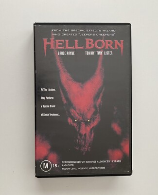 HELLBORN (AKA ASYLUM Of The Damned) [VHS] Eagle Video Big Ex-Rental ...
