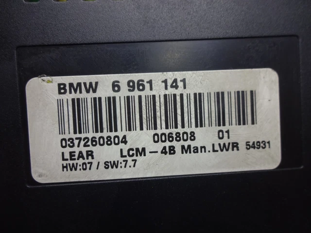 UNIDAD DE CONTROL BMW E38 E39 X5 E53 6961141 LCM-4B EUR 80,00 - PicClick IT