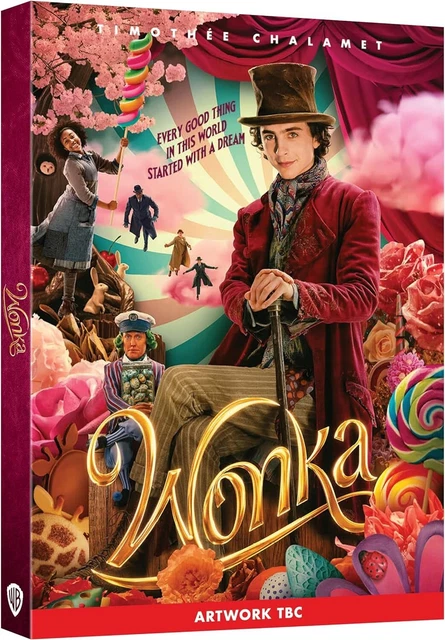 WONKA (TIMOTHÉE CHALAMET) (2024) DVD Pre-Order £18.98 - PicClick UK