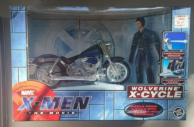 FIGURINE NEUVE 2000 TOYBIZ MARVEL X-MEN THE MOVIE WOLVERINE X-CYCLE ...