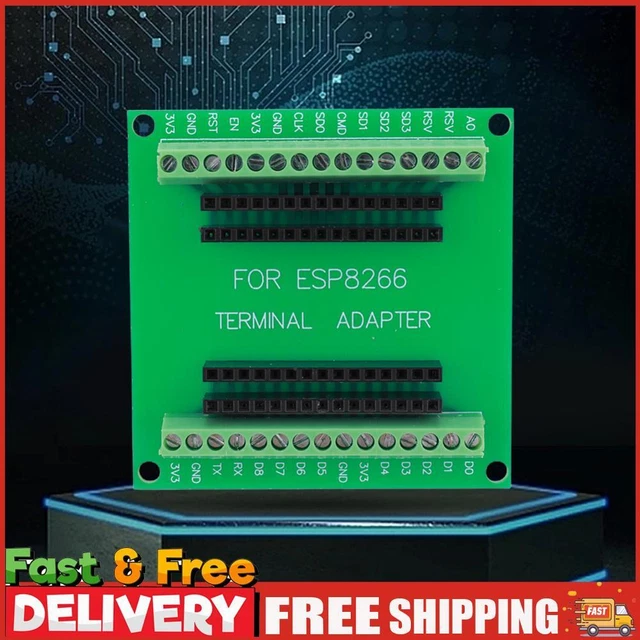 Esp8266 Breakout Board Gpio For Esp8266 Esp 12e Nodemcu Development