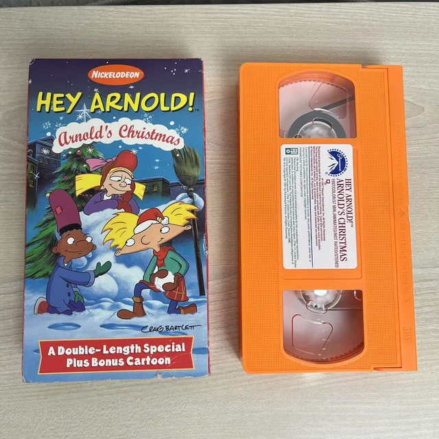 HEY ARNOLD! ARNOLD’S Christmas VHS Video Tape Nickelodeon 1997 Special ...