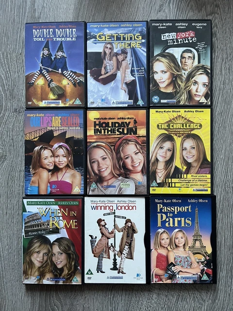 MARY KATE AND Ashley Olsen Movies Set of 9 DVD bundle - Same Day ...