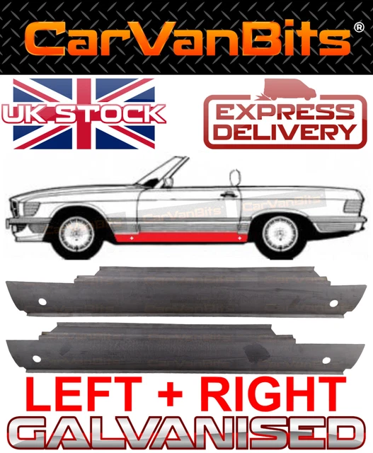 FOR MERCEDES SL R107 Cabrio Convertible 71-89 Full Sill Repair Body ...