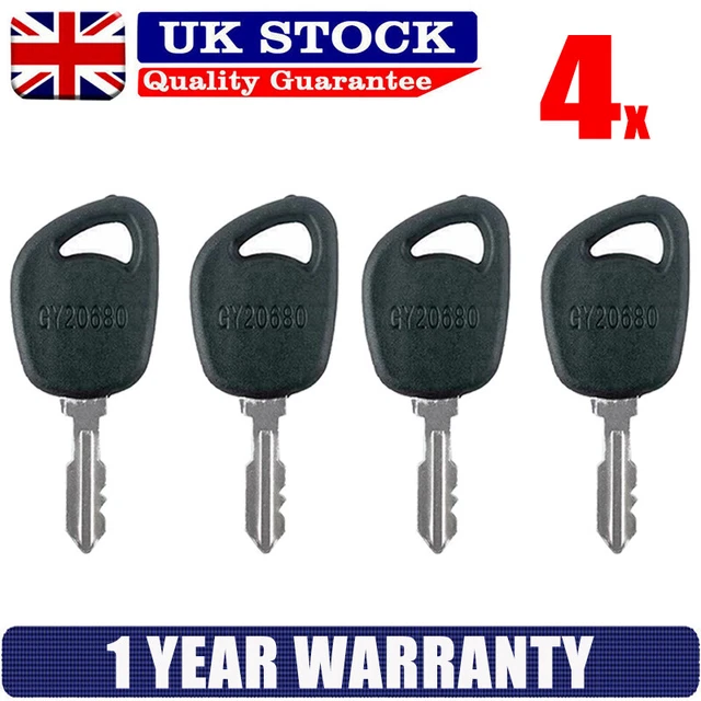 4X LAWN MOWER Ignition Keys For John Deere 100 LA LT L100 L110 L108 ...