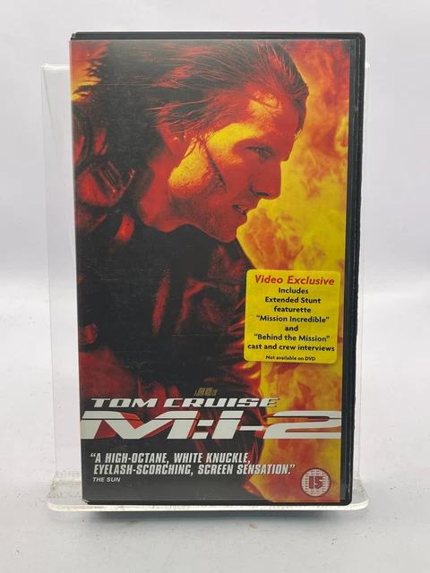 TOM CRUISE M:I-2 Mission Impossible VHS Tape £8.99 - PicClick UK