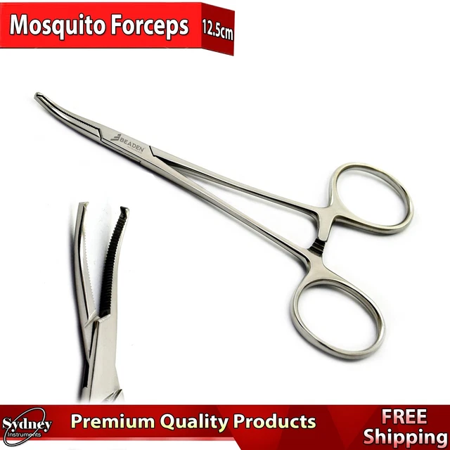 ARTERY CLAMPS HEMOSTAT Surgical Pliers Mosquito Kocher Curved 12.5cm $6.29 - PicClick AU