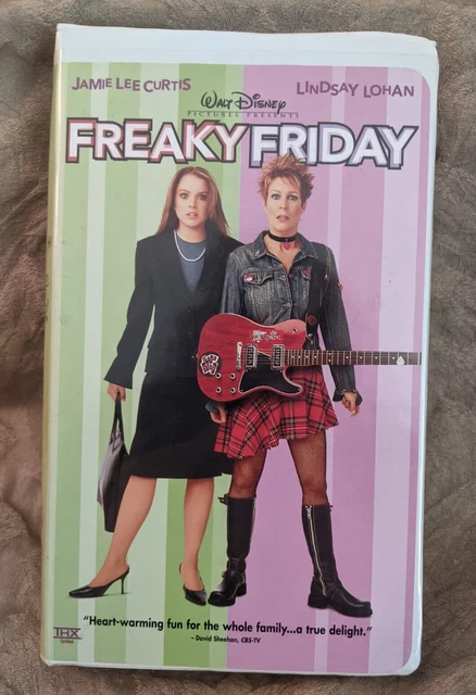 DISNEY'S 'FREAKY FRIDAY' Clamshell VHS Tape (2003) WORKS! $1.99 ...
