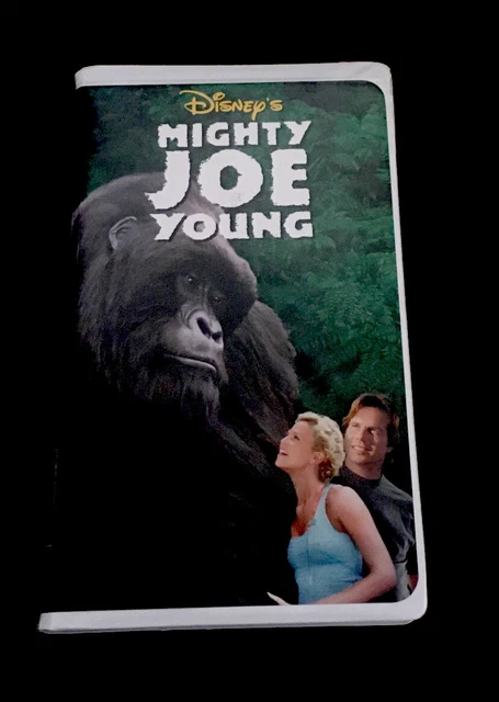 MIGHTY JOE YOUNG Walt Disney VHS Video BIG GORILLA Charlize Theron Bill ...