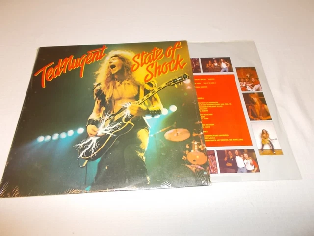 TED NUGENT : State of Shock, 1979 Epic Records FE 36000 LP EX/EX EUR 5 ...