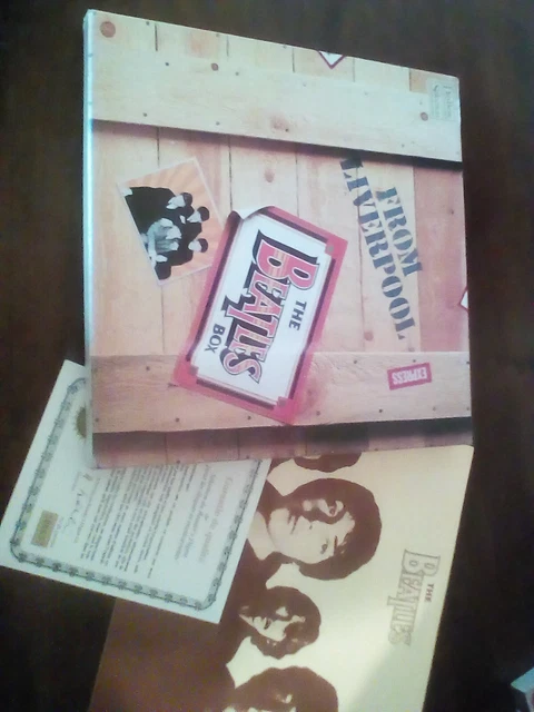 BEATLES FROM LIVERPOOL THE BEATLES BOX 8 LP SWISS BOX 1980 MINT EUR 189 ...