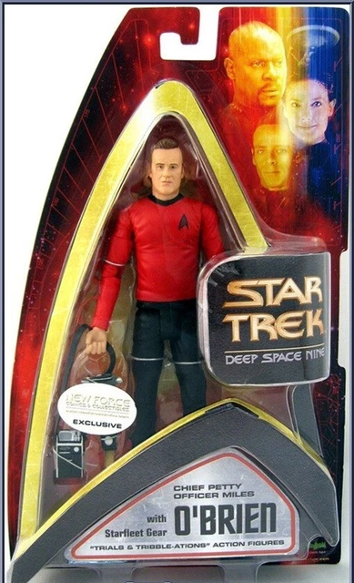 CHIEF O'BRIEN STAR Trek Ds9 Excl. 2005 7" Diamond Select Rare Art Asylum $46.45 - PicClick AU