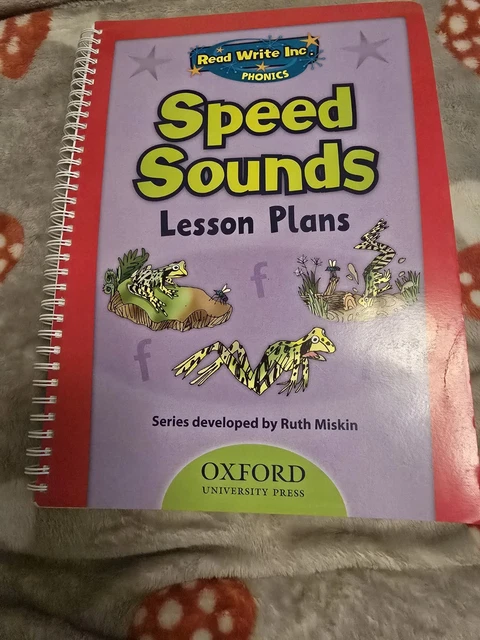 ***READ WRITE INC. Phonics: Speed Sounds Lesson Plans by Miskin, Ruth ...