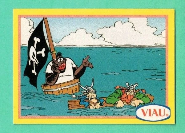 (1) THE PIRATES 1996 Viau Food # 13 Asterix Collection Card (G3741) $2. ...