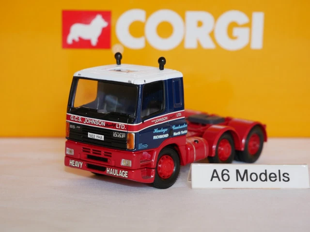 CORGI ~ GCS Johnson Leyland DAF 85 6x2 Cab/Unit ONLY (Reacted Paint) Ex ...