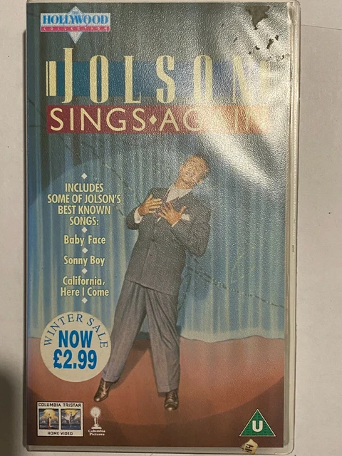 THE HOLLYWOOD COLLECTION Jolson sings again vhs £4.90 - PicClick UK