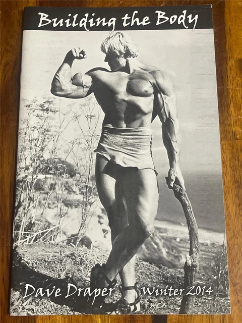 FRANK ZANE BODYBUILDING BUILDING THE BODY booklet DAVE DRAPER Winter ...
