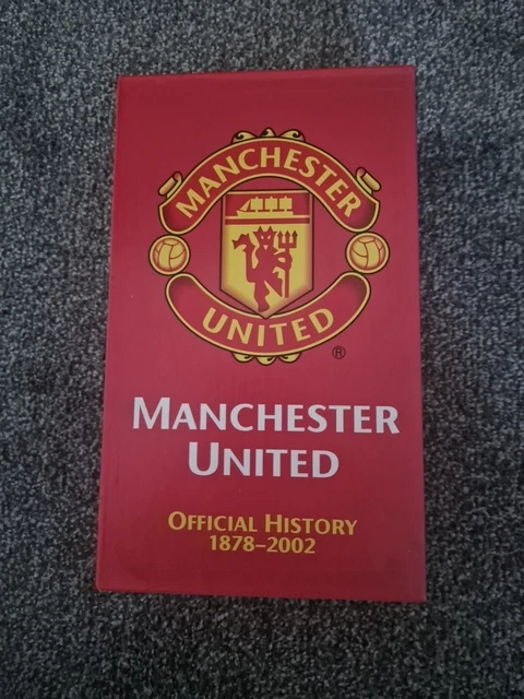 MANCHESTER UNITED OFFICIAL History 1878-2002 Vhs £9.69 - PicClick UK