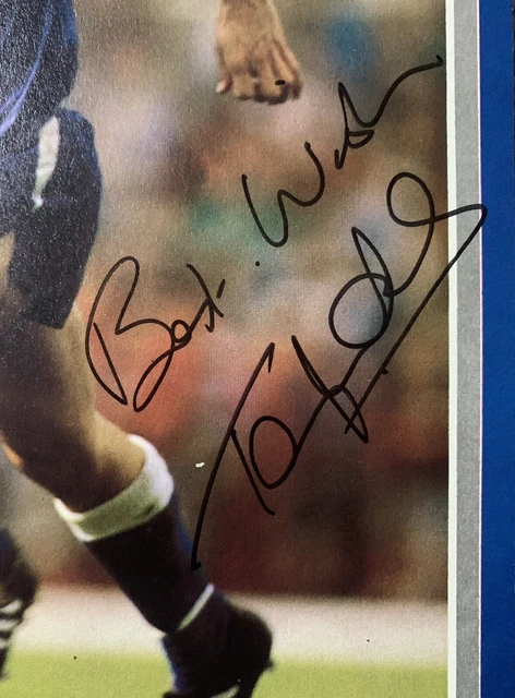 EVERTON FC SIGNED POSTERS Football Memorabilia TONY COTTEE JOE ROYLE ...