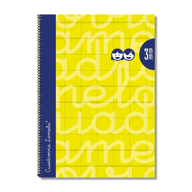 CAHIER LAMELA 3 mm Jaune Din A4 5 Pièces 80 Volets EUR 44,39 - PicClick FR