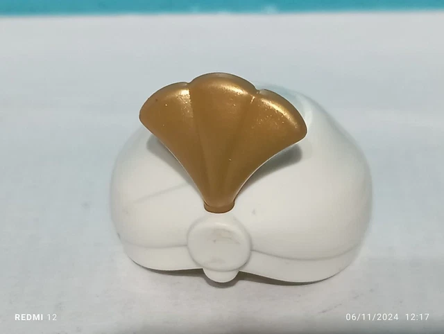 PLAYMOBIL TURBAN BLANC Arabe Sarrasin Garde Sultan Moro Bédouin ...