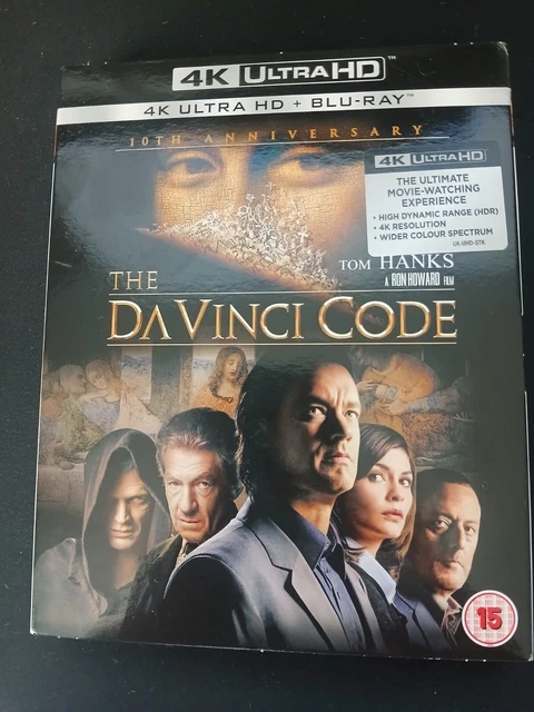 THE DA VINCI Code + slip cover +4K+Blu-ray+bonus disks EUR 23,53 - PicClick IT