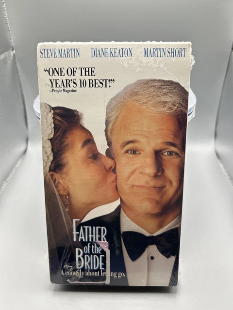VHS - FATHER OF THE BRIDE (1991, Steve Martin, Diane Keaton) New ...