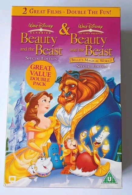 DISNEY CLASSIC BEAUTY & The Beast Box Set VHS New And Sealed Tape £10. ...