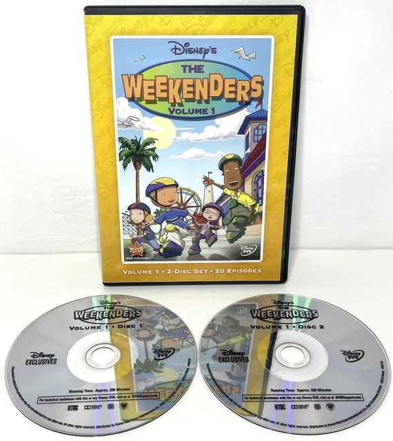 THE WEEKENDERS VOLUME 1 (Dvd, Disney Animated TV Series, Disney Movie ...