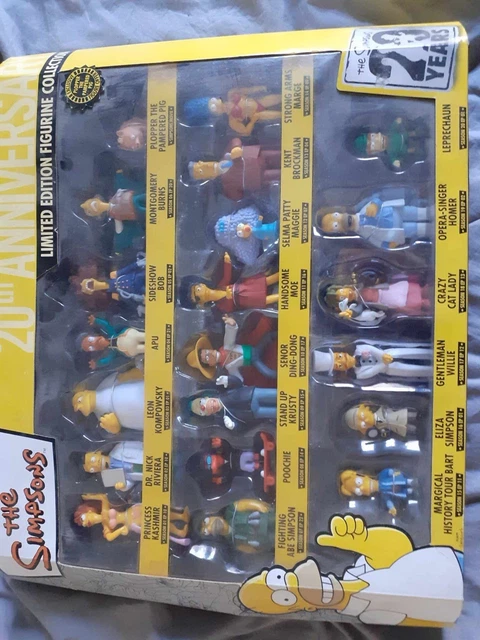 THE SIMPSONS 20TH Anniversary Collectible Figures Set £135.92 - PicClick UK