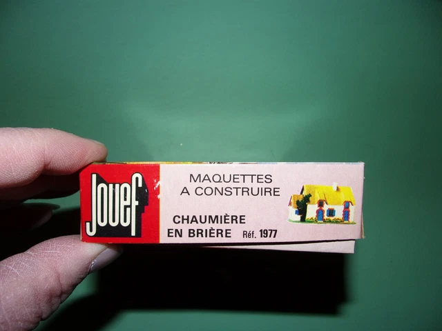 JOUEF MAQUETTE À monter chaumière en brière 1977 NEUF (n°1) EUR 30,00 ...