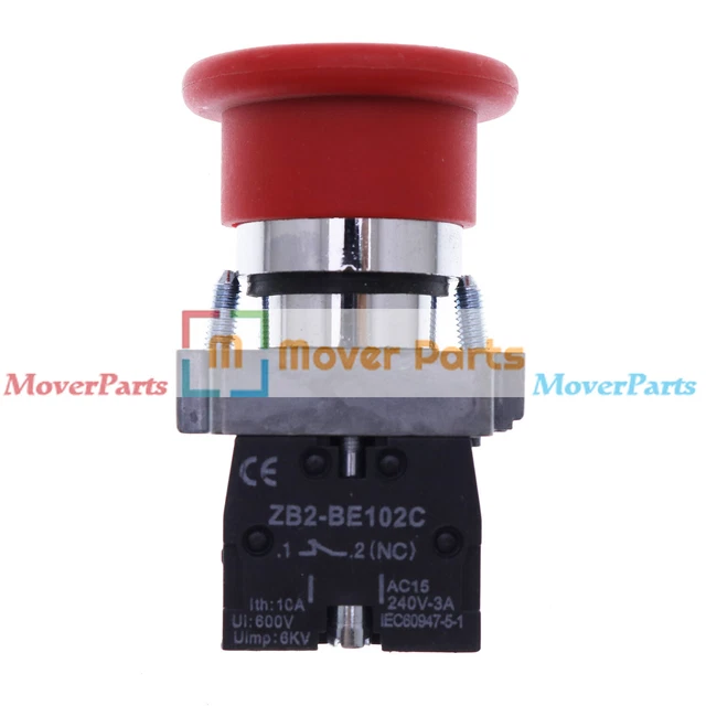 EMERGENCY STOP SWITCH 3028810 For Snorkel Upper Control Box Assembly £ ...