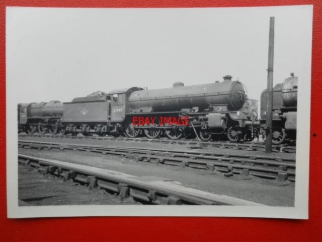 PHOTO LNER Ex Ner Raven Class Q7 0-8-0 Loco No 63460 Nr Redwarshall 2/5 ...