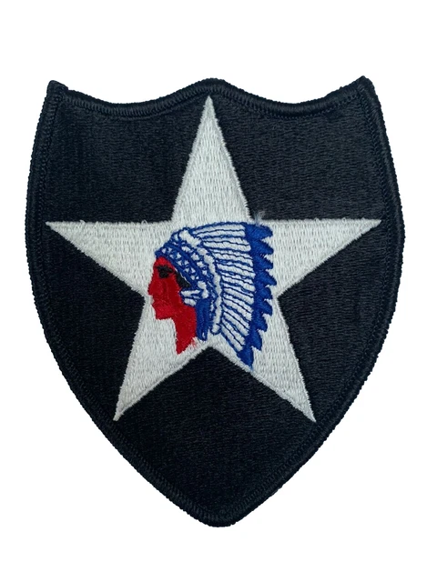 GENUINE VIETNAM WAR American U.S. Army 2nd Infantry Division sleeve ...