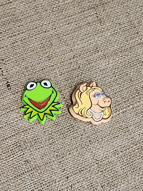 VINTAGE MUPPETS MISS Piggy & Kermit The Frog Pins Henson Associates ...