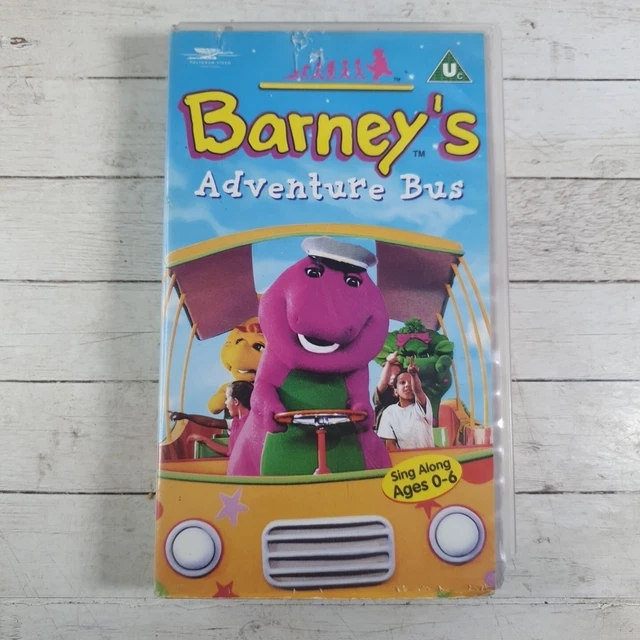 BARNEY'S ADVENTURE BUS (VHS, 2001) £7.95 - PicClick UK