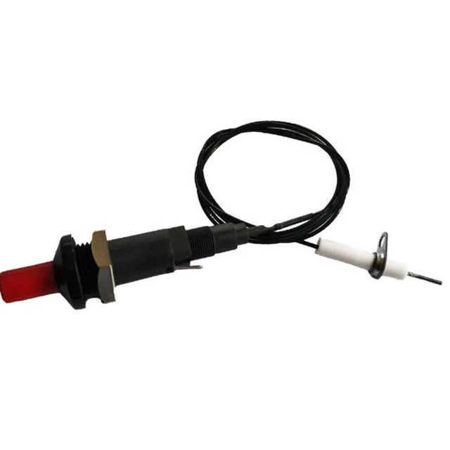 PIEZO SPARK IGNITION With Spark Wire Push Button Igniter For Gas Oven ...