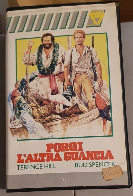 PORGI L ALTRA guancia Bud Spencer Terence hill vhs ex noleggio ...