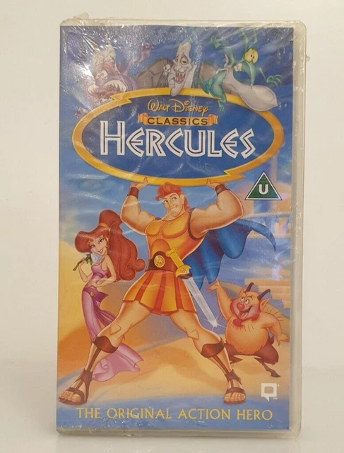 WALT DISNEY CLASSICS Hercules: The Original Action Hero VHS *NEW* (Read ...