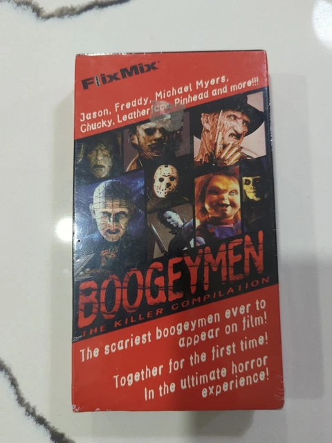 BOOGEYMEN THE KILLER Compilation horror VHS Tape Movie Video cassette ...