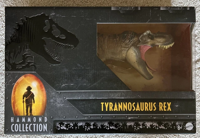 JURASSIC WORLD HAMMOND Collection Tyrannosaurus Rex T-Rex Dino en main ...